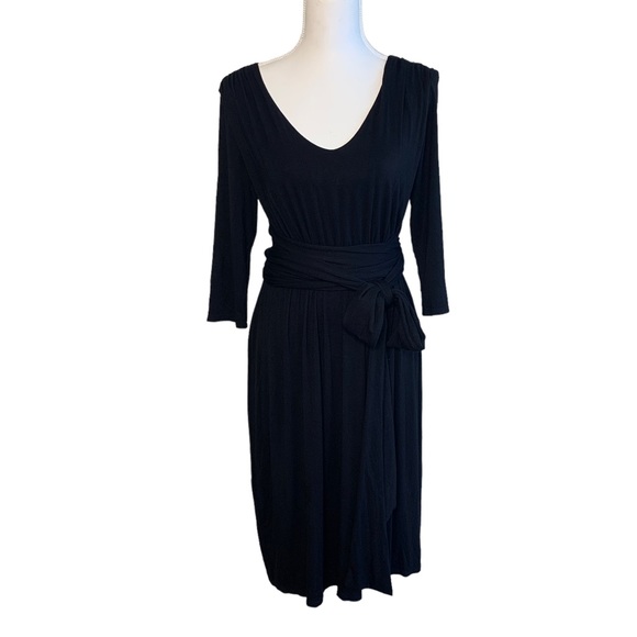 Modcloth | Dresses | Modcloth Knit Tie Wrap Waist Dress Size M | Poshmark